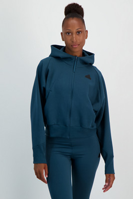 adidas Sportswear Z.N.E. Damen Hoodie in blau kaufen | ochsnersport.ch