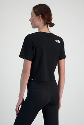 The North Face Simple Dome Cropped Damen T-Shirt in schwarz kaufen ...