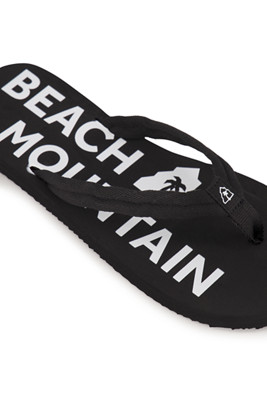 BEACH MOUNTAIN Bold Herren Flip Flop in schwarz-weiß kaufen ...