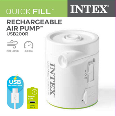 Intex Quickfill USB 200R Rechatgeable Air Pumpe in one size | ochsnersport.ch