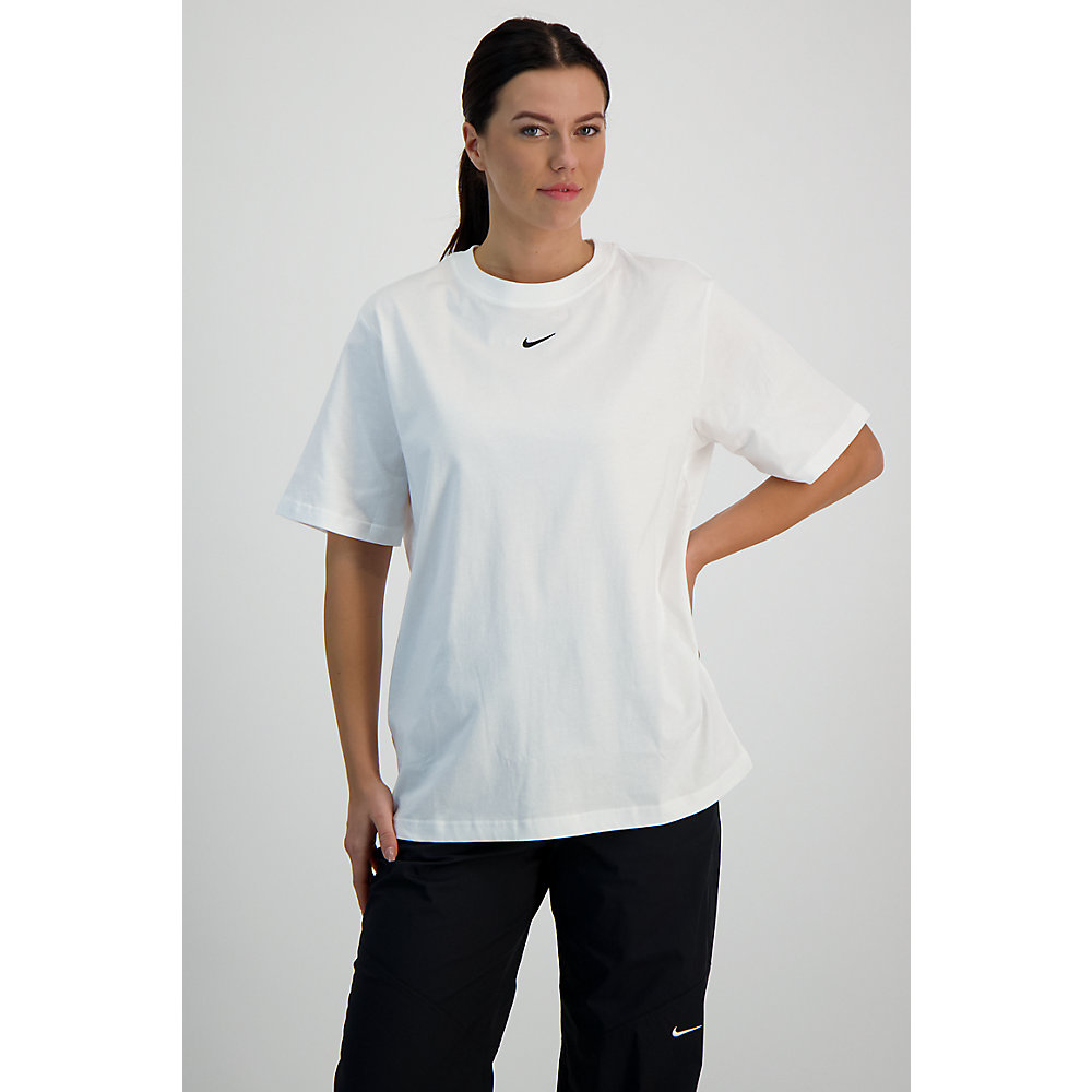 Nike Sportswear Essential Oversized Damen T-Shirt in weiß kaufen ...