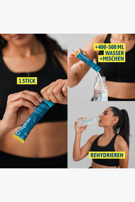 Hydraid Hydration Helper® Lemon 25 x 12,9 g Elektrolyte Getränkepulver in gelb kaufen ...