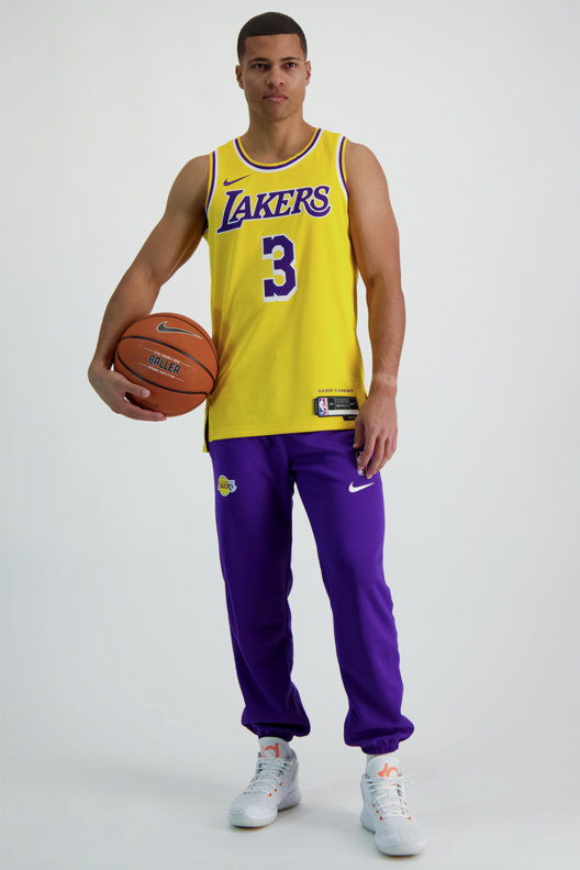 Nike Los Angeles Lakers Icon Edition Anthony Davis Herren Basketballtrikot in gelb kaufen ...