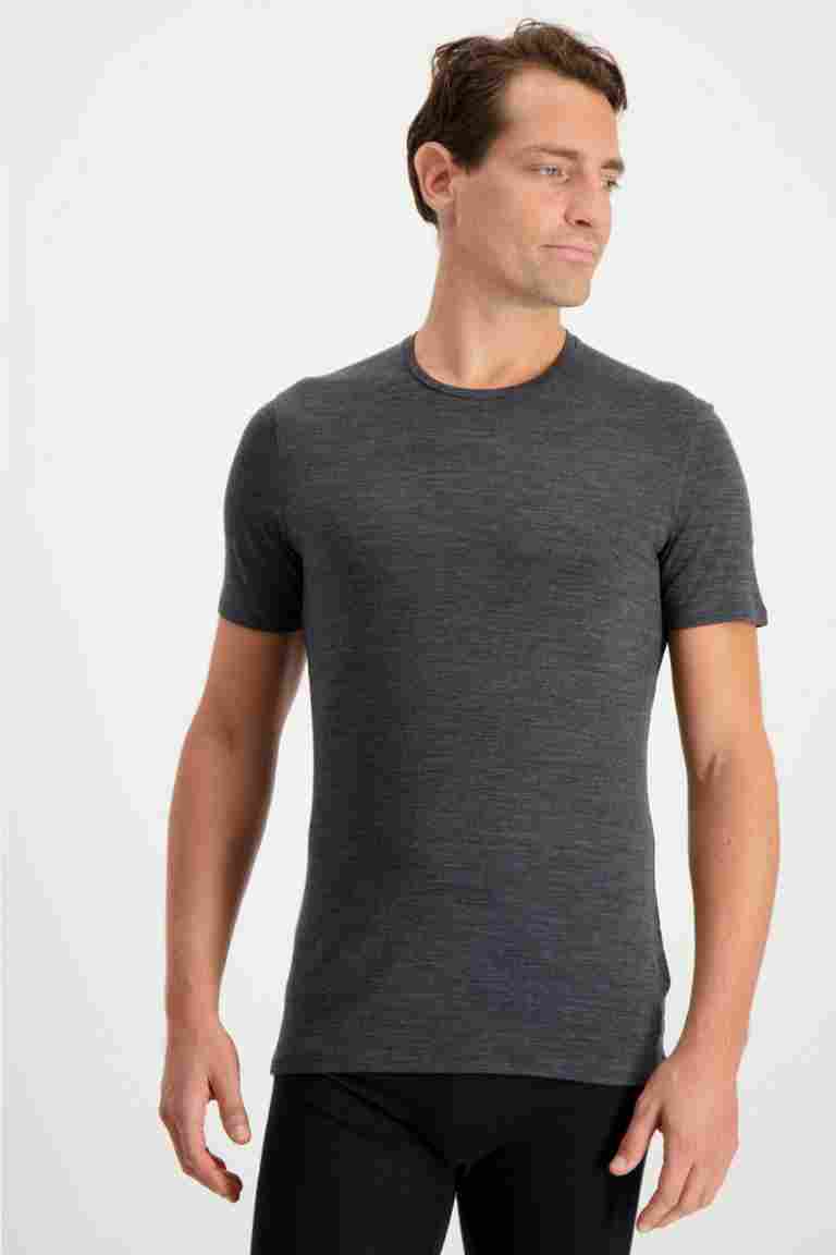 Icebreaker Merino 150 Anatomica Herren Thermoshirt In Anthrazit Kaufen