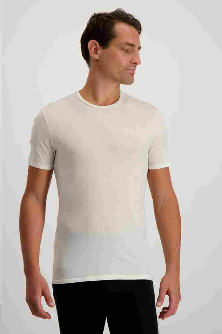 Icebreaker Merino 150 Anatomica Herren Thermoshirt In Weiß Kaufen