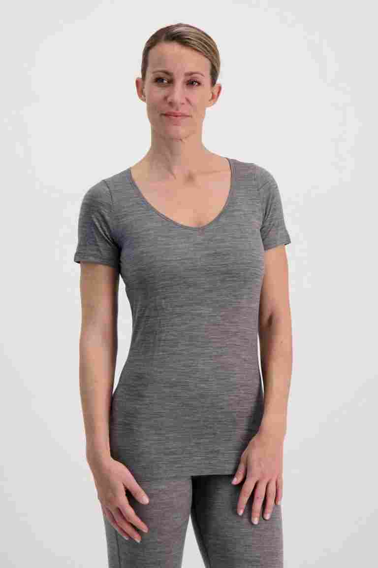 Icebreaker Merino 150 Siren Sweetheart Damen Thermoshirt In Grau Kaufen